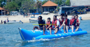 Banana Boat Rides Bali Tanjung Benoa Beach Wira Water Sport